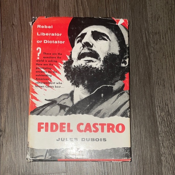 Other | Fidel Castro Book By Jules Dubois | Poshmark